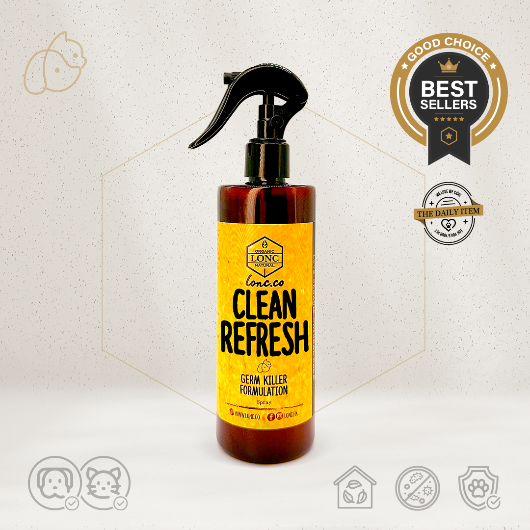 Clean Refresh 多功能天然消毒滅菌寵物噴霧 – LONC limited